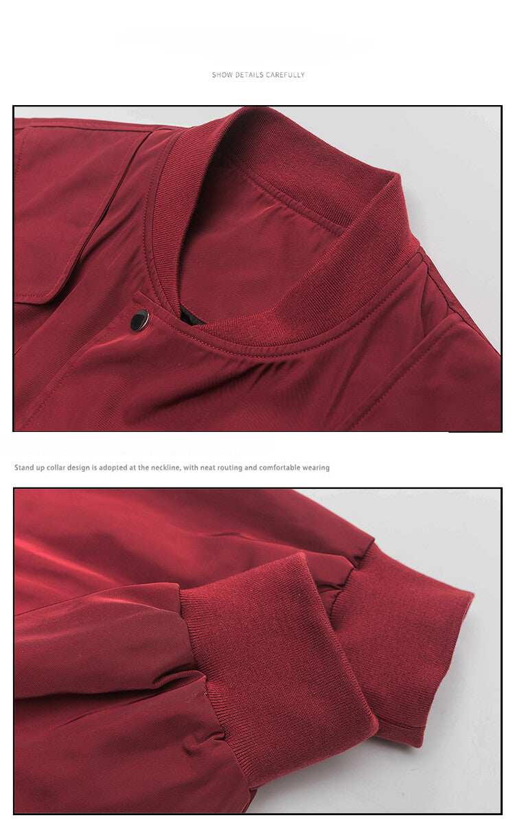 Bomber Jacket Joint Name Iregular – Hentschman